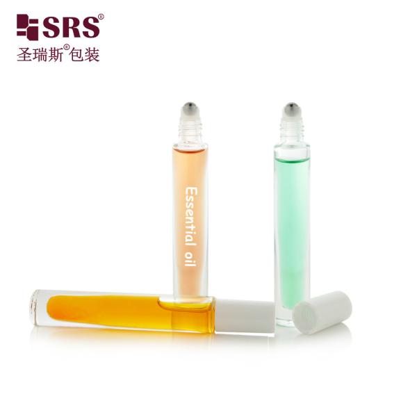 Quality GB1-10ml Thick Wall Glass Roll On Bottle With Plastic PP Cap Eco-Friendly and for sale