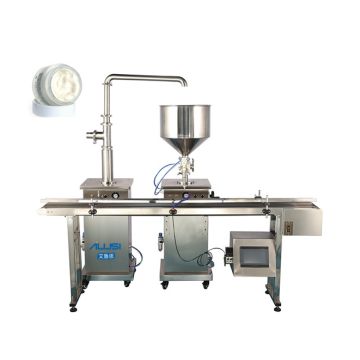 Quality Pneumatic Piston Type Viscous Liquid Filling Machine Peanut Butter Ointment for sale