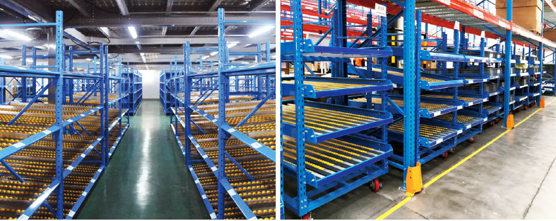 Carton Flow Rack Warehouse Storage Rack