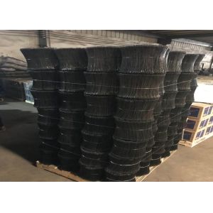 Quality Galvanised Double Loop Q195 BWG16 Black Binding Wire for sale