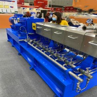 Quality Easy Maintenance 65mm Twin Screw Granulating Extruder for Small & Medium Plastic for sale