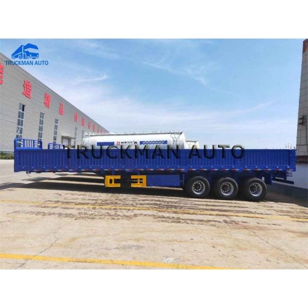 Quality Customized Fence Height Side Wall Semi Trailer With 600mm Fence Height for sale