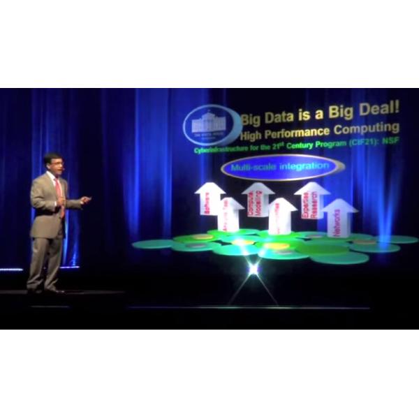 Quality Custom HD Video Based 3d Holographic Projection System For Hologram Presentation for sale