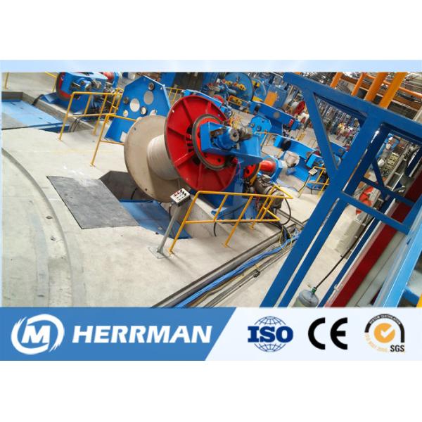 Quality 96pcs Wire Drum Twister Type HV Armoured Cable Machine for sale