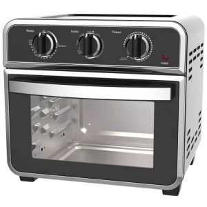 Quality Kitchen Silver Powder Coating Housing Air Fryer Convection Oven 240V For Cooking for sale