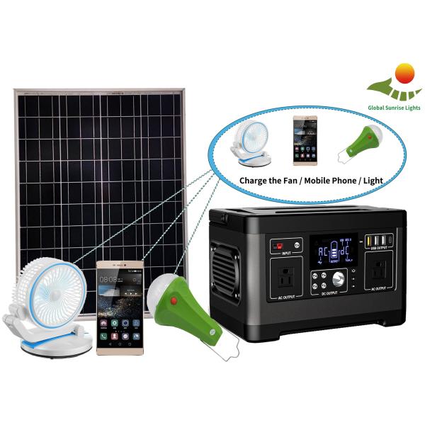 Quality ABS 120W Solar Home Portable System  Solar Generator For Home for sale
