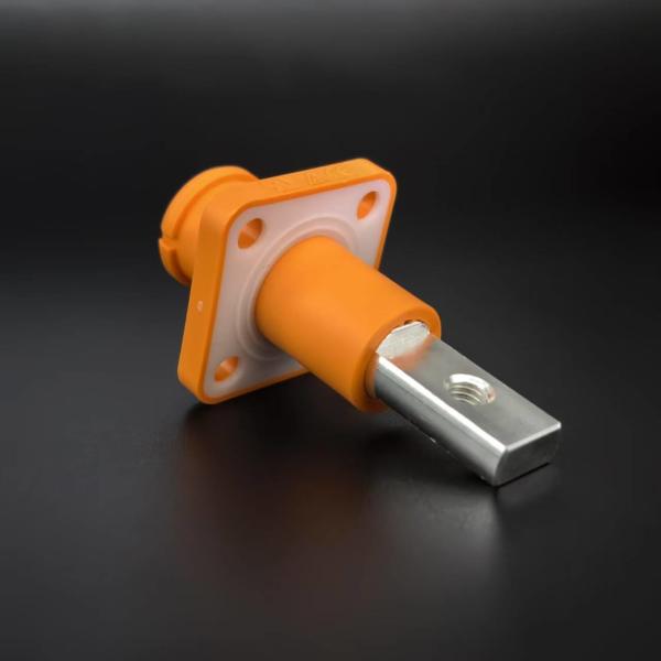 Quality 120A Water Proof Socket Threaded Copper Bar Orange UL/TUV Energy Storage Power for sale
