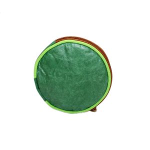 Quality Waterproof Round Tyvek Paper Wallet Zipper Mini Tyvek Paper Coin Pouch Bag for sale
