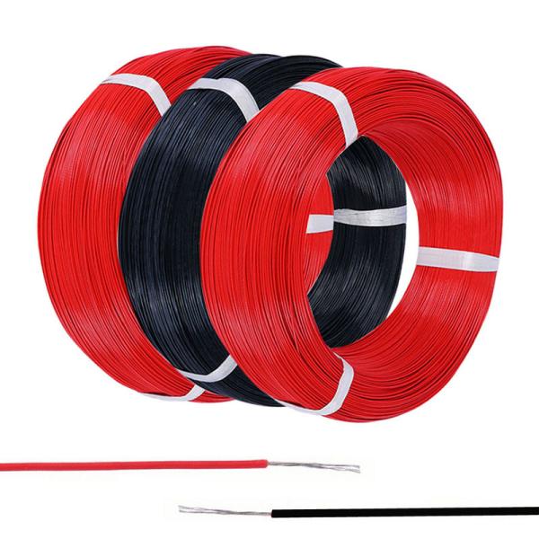 Quality Anti Aging PFA Insulated Wires 16 AWG high temperature Coated Wire Stranded for sale
