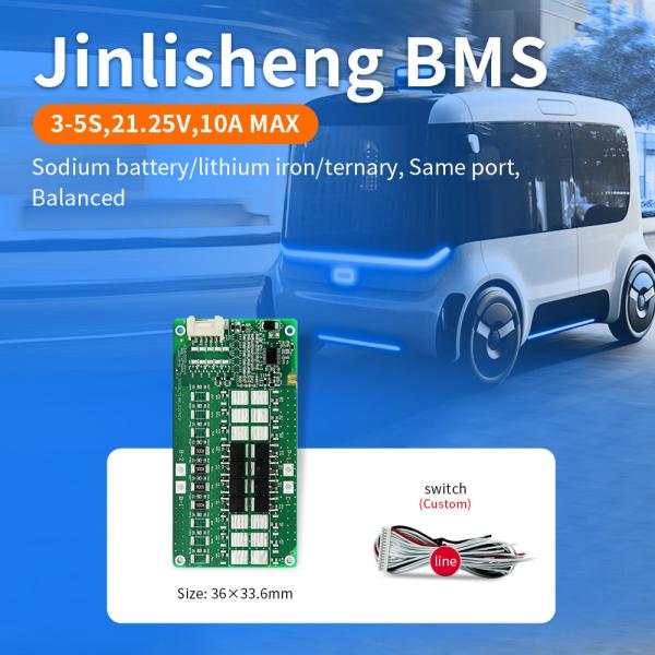 Quality 3s-5s Lifepo4 Start Up Power BMS Board 5a-10a With Lithium Battery Temp Sensor for sale