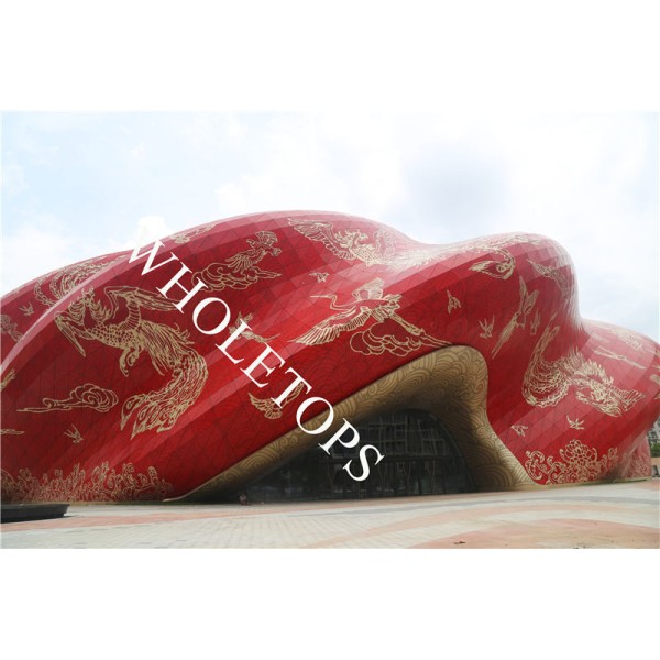 Quality 7.0MM 8.0MM Aluminum Wall Art Panels External Curtain Wall Cladding for sale