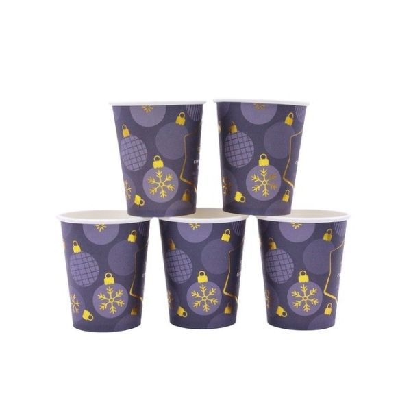 Quality Coffee Cups 8 oz Disposable Paper Cups 8 oz White Paper Hot Coffee Cups for sale