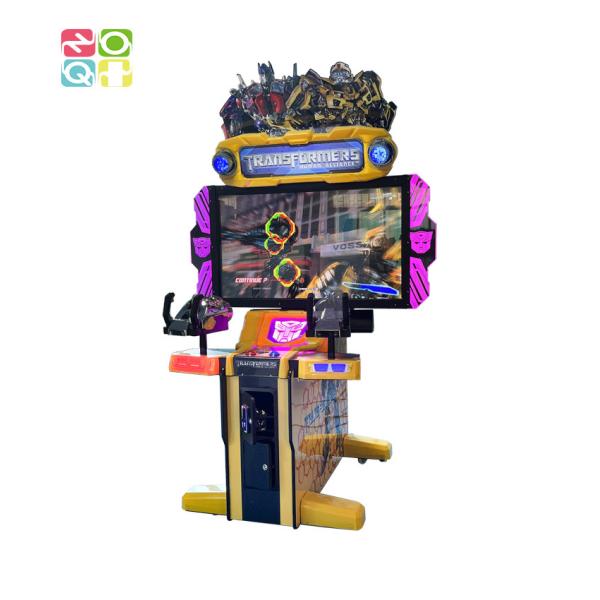 Quality Transformers 2P Gun Arcade Machine With 55 Inch LCD for sale