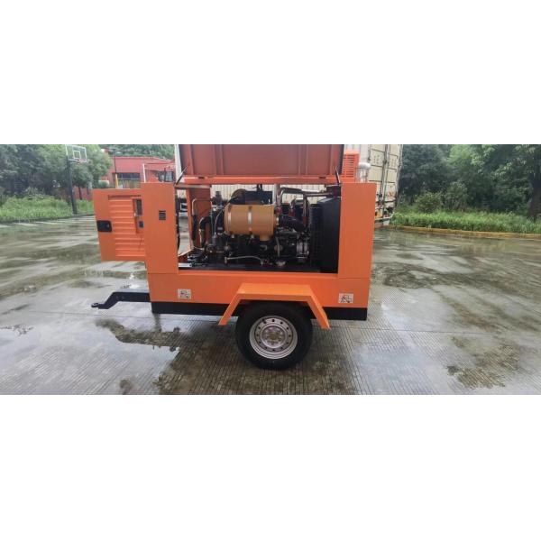 Quality Mobile Screw Type Diesel Air Compressor 185 Cfm 260HP/1700rpm for sale