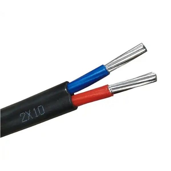 Quality 450/750V Aluminum PVC Stranded Core Flat Twin Electrical Wire in JB/T 8734.2 Standard for sale