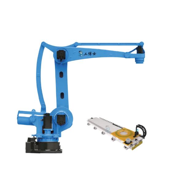 Quality 6 Axis CNGBS GBS180-C3200 Palletizing Picking Robot Arm With CNGBS Guide Rail As Industrial Robot for sale