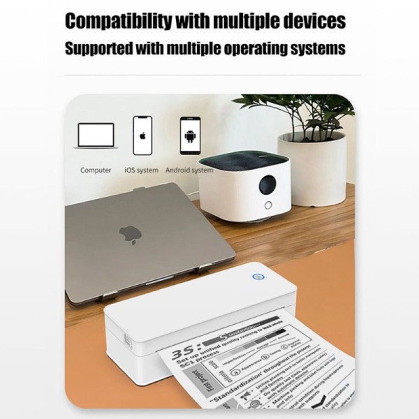 Quality Small Portable Wireless Printer Mobile Inkless Thermal Printer for Travel Home for sale