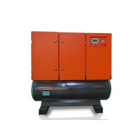 Quality 10HP 15HP Silent Oil Free Types Of Rotary Air Compressor Tank Mounted for sale