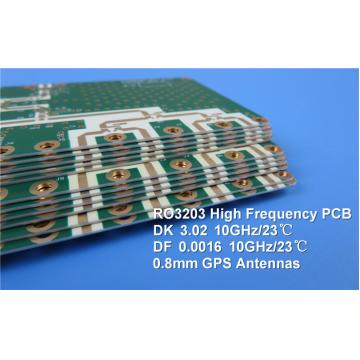 RO3203 PCB 2-Layer 60mil | Immersion Gold | ceramic-filled laminates reinforced