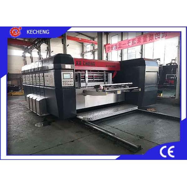 Quality Slotting Die Cutting 800*1900mm Top Printing Printer Gluer Inline for sale