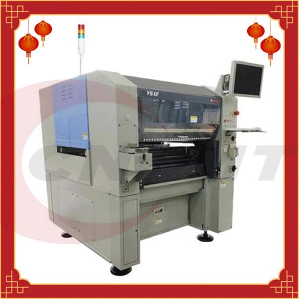 Quality YAMAHA YS12 SMT pCB pick and place machine 120 lanes 60 Hz 208V for sale