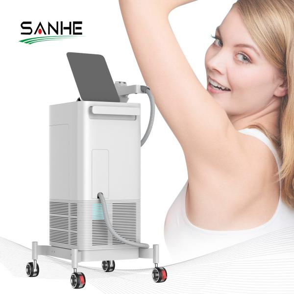 Quality Exchangeable Handpiece High Power Diode Laser Hair Removal Machine for sale