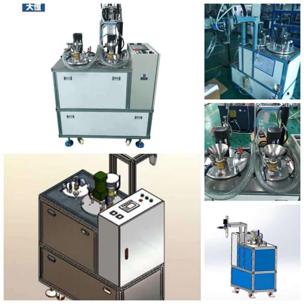Quality Self-Clean 2K Silicone Epoxy PU AB Resin Mixing Machine for Meter Mix and for sale