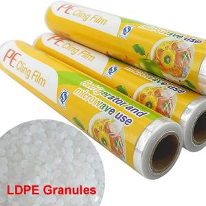 Quality Good Heat Resistance LDPE Granules Food Wrap Film LDPE Pellets for sale