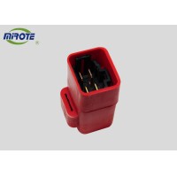 Quality 4 Terminals Red Leather Sheath Air Condition Car Relay With Metal Sheet RC-2225 for sale