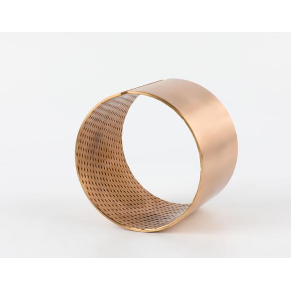 Quality High Load WB902 Wrapped Bronze Bushing CuSn8 Material With Lip for sale