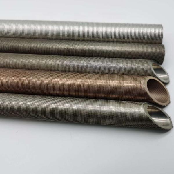 Quality DELLOK Internal Rib Condenser Seamless DIN1629 Low Carbon Steel Tube for sale