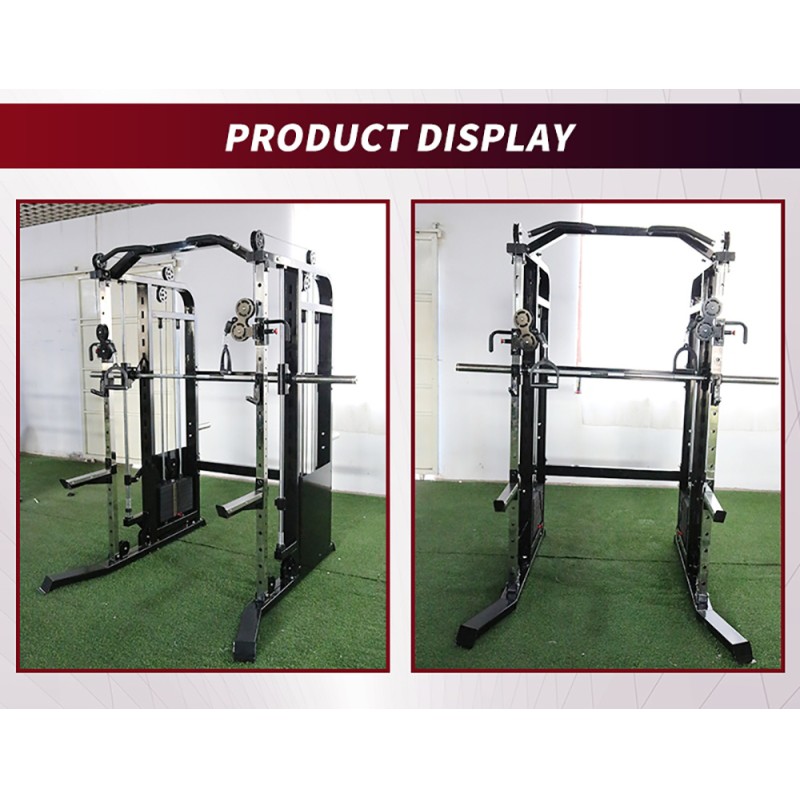 CE Home Gym Multifunctional Trainer Squat Rack Smith Machine Comprehensive Trainer