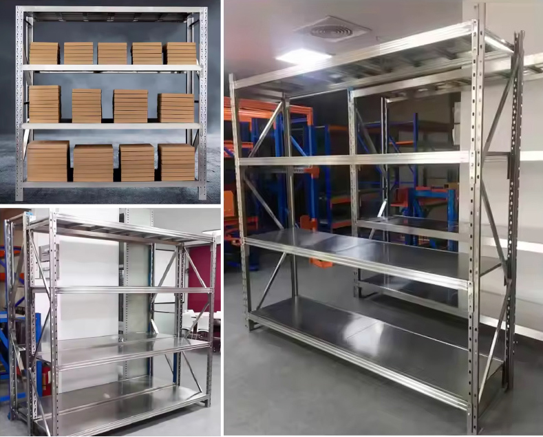 Medium Duty Rack Carton Box Storage rack Long Span Rack Warehouse Storage Racking
