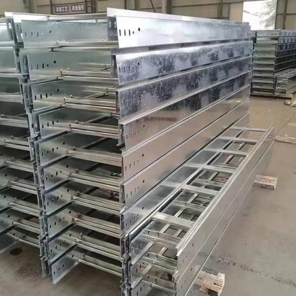 Quality Wall Or Floor Mounted Hot Dip Galvanized Cable Tray Width 50mm-1000mm For for sale