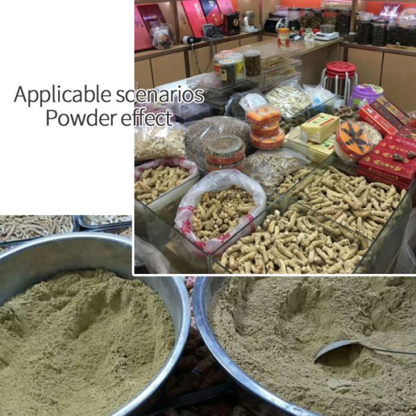Quality Medicinal Herbal Powder Making Machine , Herb Spice Grinder Machine for sale