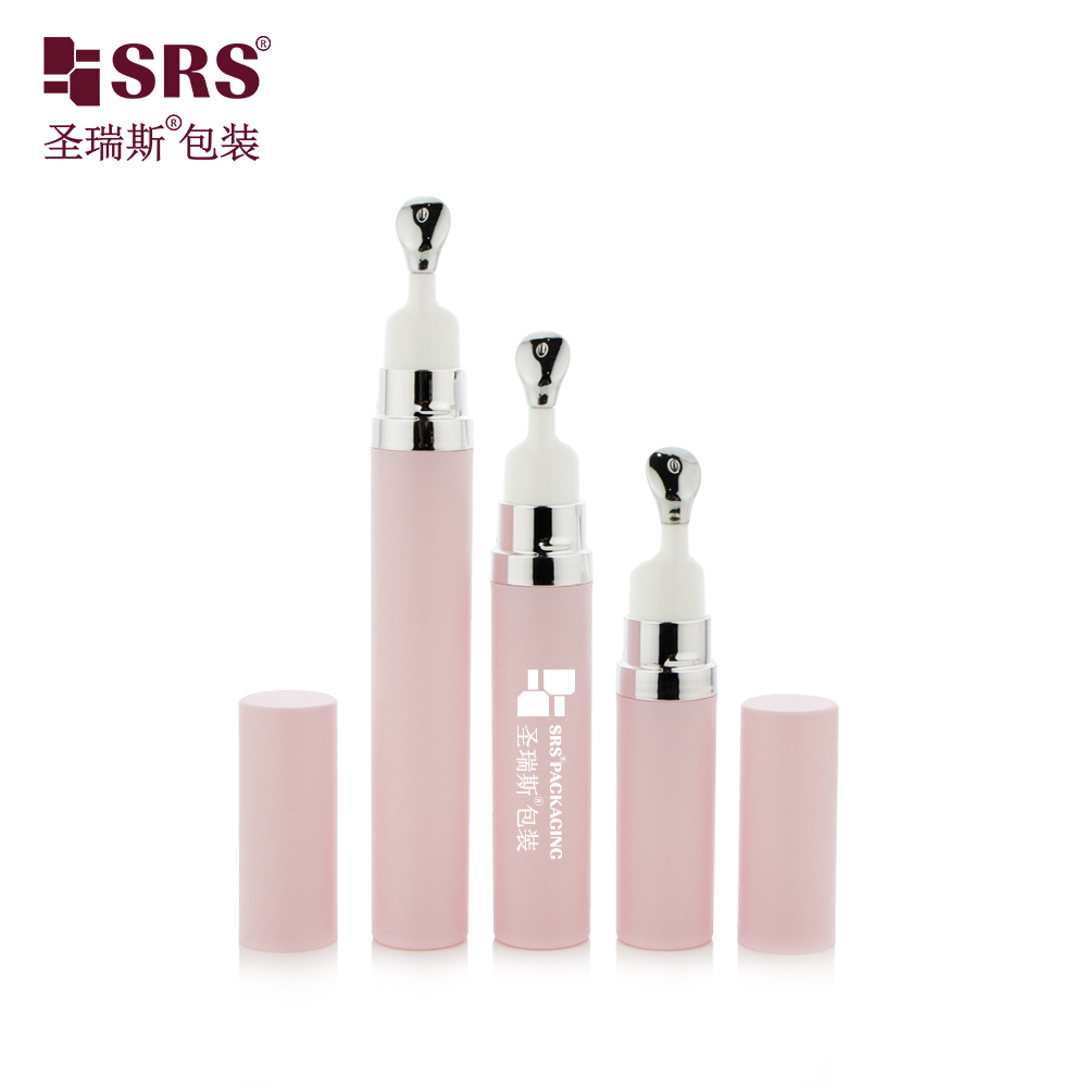 Quality A0035B 7.5ml 10ml 15ml Empty Snap On Zinc Metal Applicator Head Airless Pump for sale