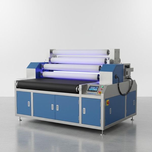 Quality W1320mm 15m/Min Silicone Rollet Uv Coating Machine For Digital Print for sale
