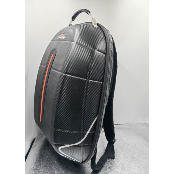 Quality Waterproof Motorcycle Helmet Bag Backpack Rubber Logo With LED Display for sale