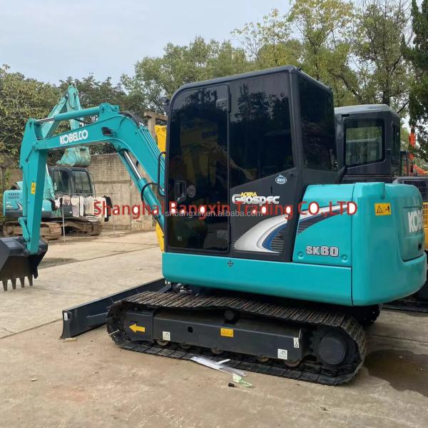 Quality small machine used mini excavator kobelco sk60 from trusted with 7 days delivery for sale