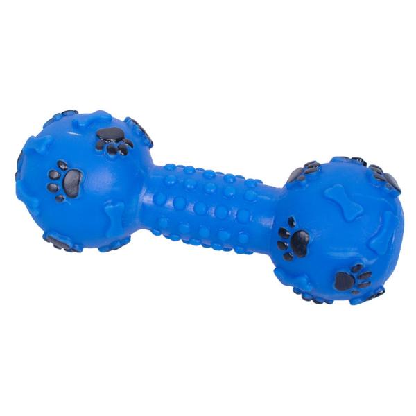Quality Dotted Dumbbell Dog Chew Toys for sale