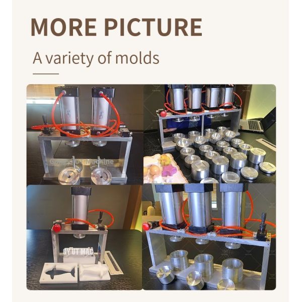Quality Customized Bath Bombs Mold Hydraulic Press Machine for and Bath Salt Ball Making for sale