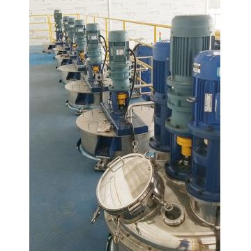 Polished Stainless Steel Mixing Bin Double Jacketed Insulation Agitation