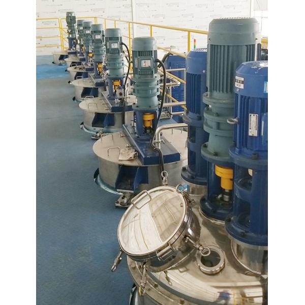 Quality Polished Stainless Steel Mixing Bin Double Jacketed Insulation Agitation for sale