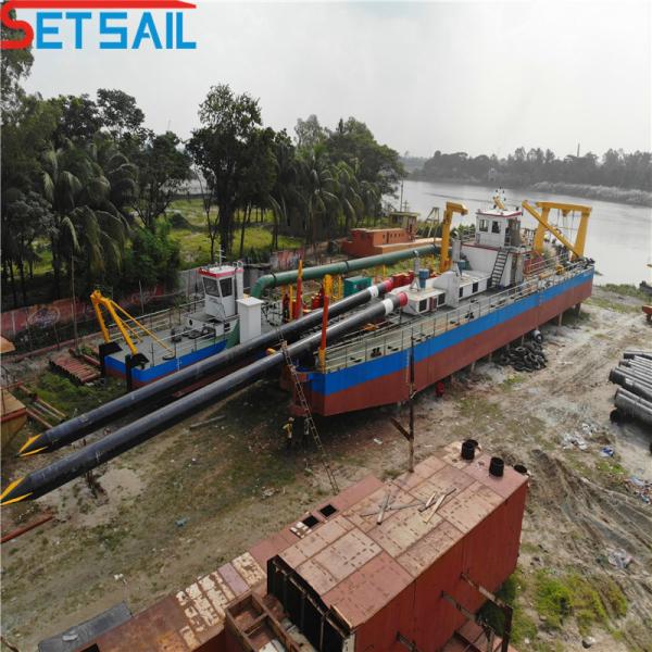 Quality 28inch Cutter Suction Sand Dredger with 447t Displacement and Rexroth Hydraulic for sale