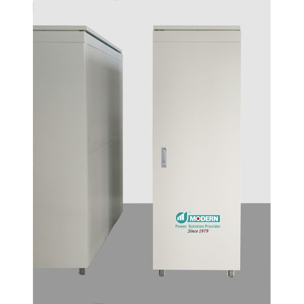 Quality 500KVA O R T E A Three Motors Auto Voltage Stabilizer AVS With Ourdoor IP44 Cabinet for sale