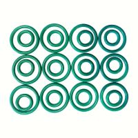Quality Green FKM O Rings 70 - 90 Hardness Heat Oxidation Resistance for sale