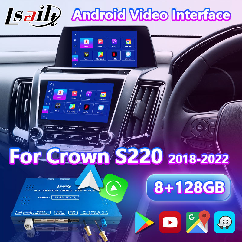 Quality Lsailt Android Multimedia Video Interface for Toyota Crown S220 2018-2022 with for sale