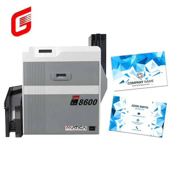 Quality 600 DPI Print Resolution Dual Sided Retransfer ID Business RFID NFC IC Card Printer SDK for sale