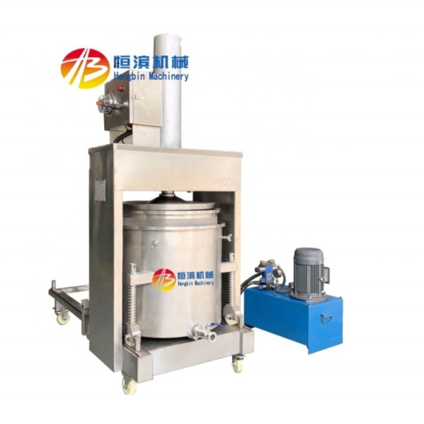 Quality 600KG Industrial Hydraulic Presser Cold Press Juicer for Apples Ginger Potatoes and Herbs for sale