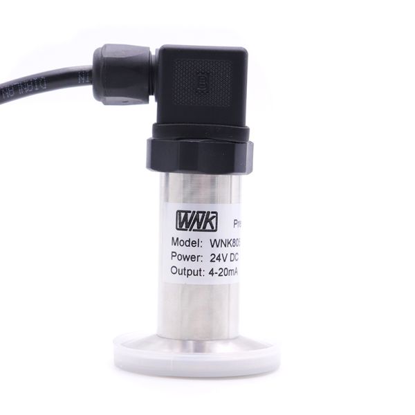 Quality Factory Food Medicine Industry Sanitary Flush Diaphragm Pressure Sensor Transmitter for Liquid Water Food Milk Drinks Sanitary for sale